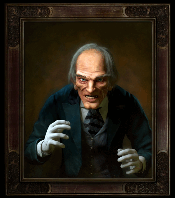 Unliving Portraits - Halloween Hosts - Halloween Projection Decor