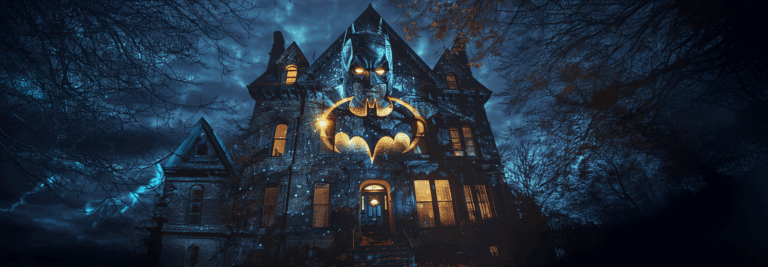 How to Create a Batman-Themed Projection Mapped Facade for Halloween ...