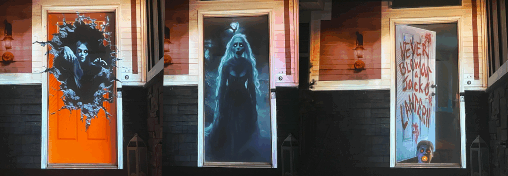 How to Projector Map Your Door for a Jaw-Dropping Halloween Effect ...